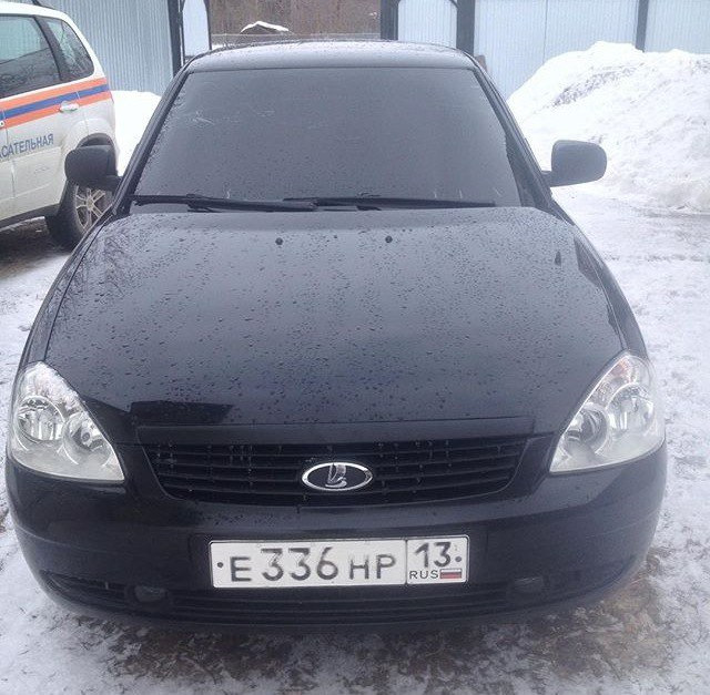 Весь черный — Lada Приора хэтчбек, 1,6 л, 2010 года | тюнинг | DRIVE2