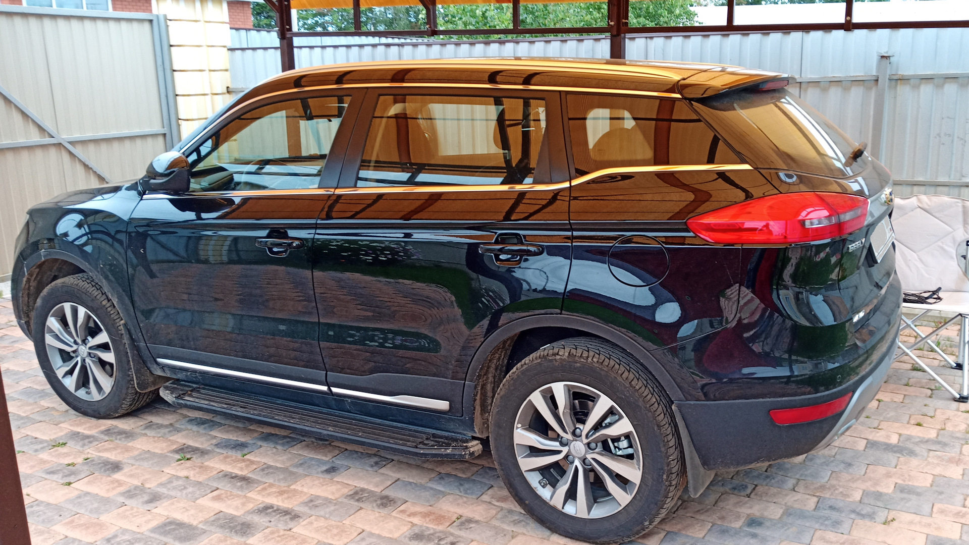 Geely Atlas (1G) 2.4 бензиновый 2019 | 2.4AT 4WD Luxury на DRIVE2