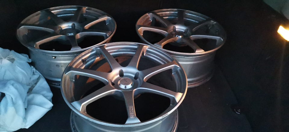 Advan avs model t7 — Honda Civic 4D (8G), 1,8 л, 2009 года | колёсные ...