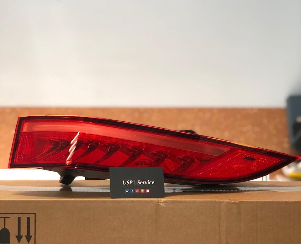 Фонарь задний правый, наружный на крыле | Jaguar F-Pace T4A1184 ...