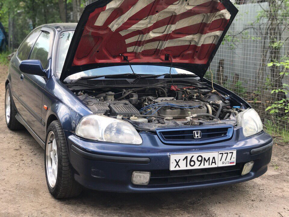 Honda Civic 6 B20B+s4c+ — DRIVE2