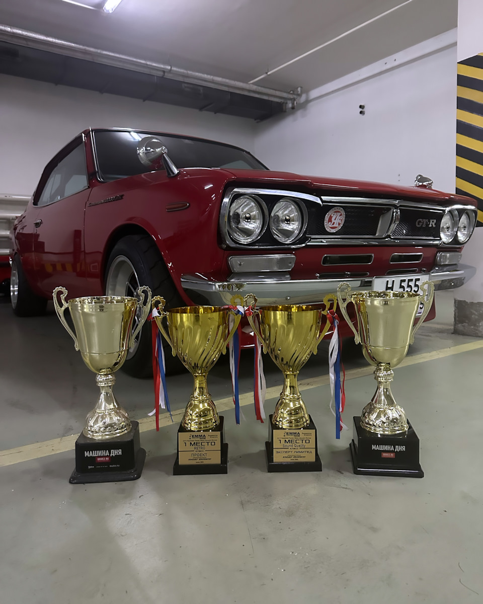 Кубок. Получил-2. — Nissan Laurel (C30), 2 л, 1972 года | рейтинг и ...