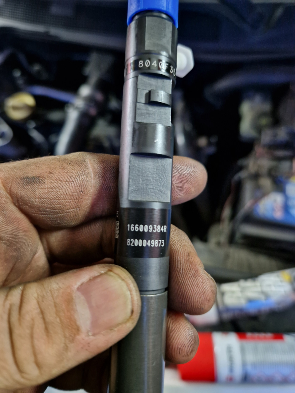 166009384R Форсунка топливная Рено K9K702,722,728,729 RENAULT ...