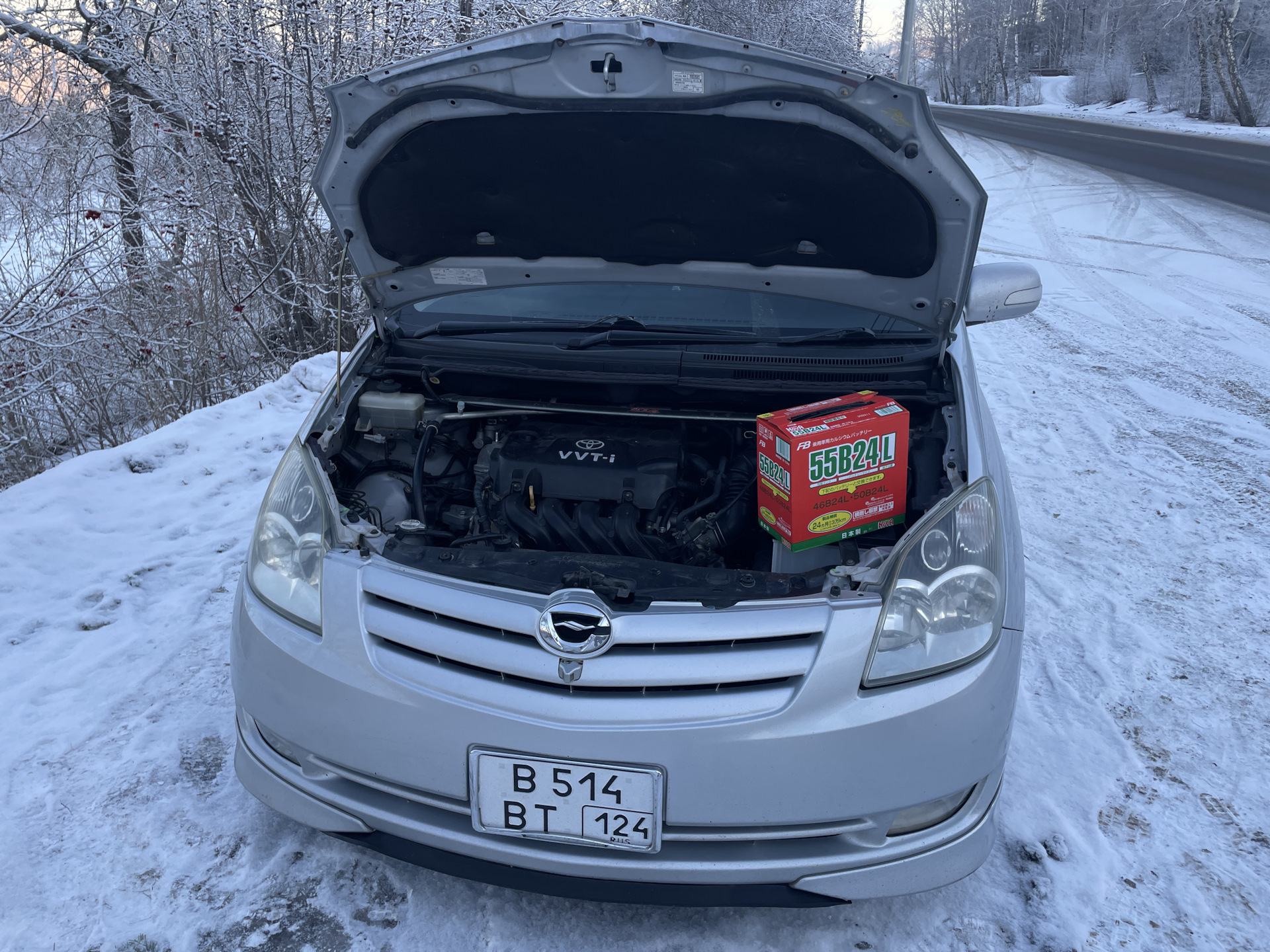 Чтоб зимой не замерзнуть — Toyota Corolla Spacio (E121), 1,5 л, 2003 года | расходники | DRIVE2