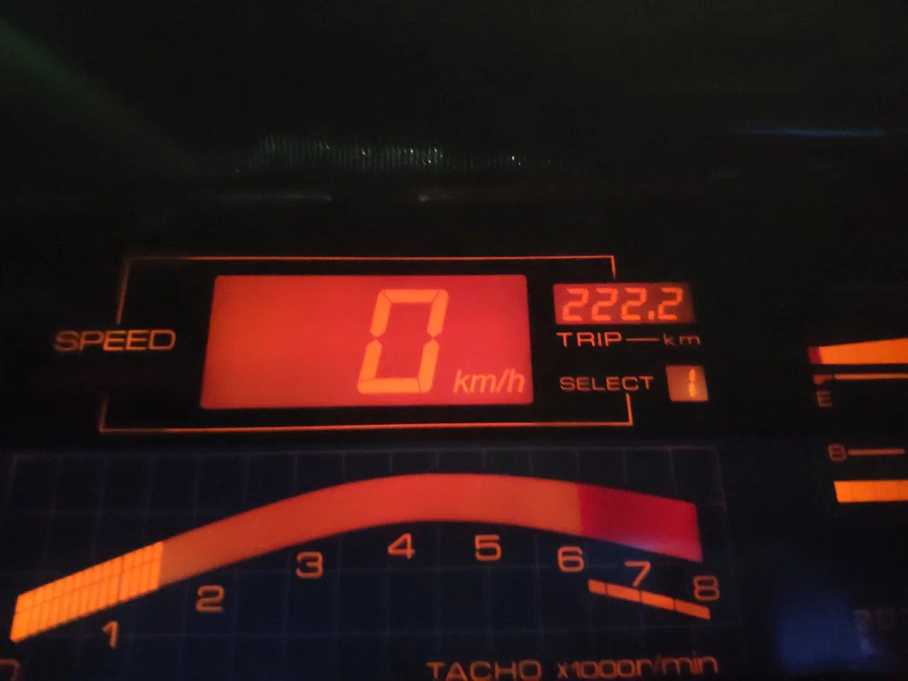 Электронная приборная панель — Honda Prelude (AB/BA1/BA2/BA3/BA6/BB), 1 ...