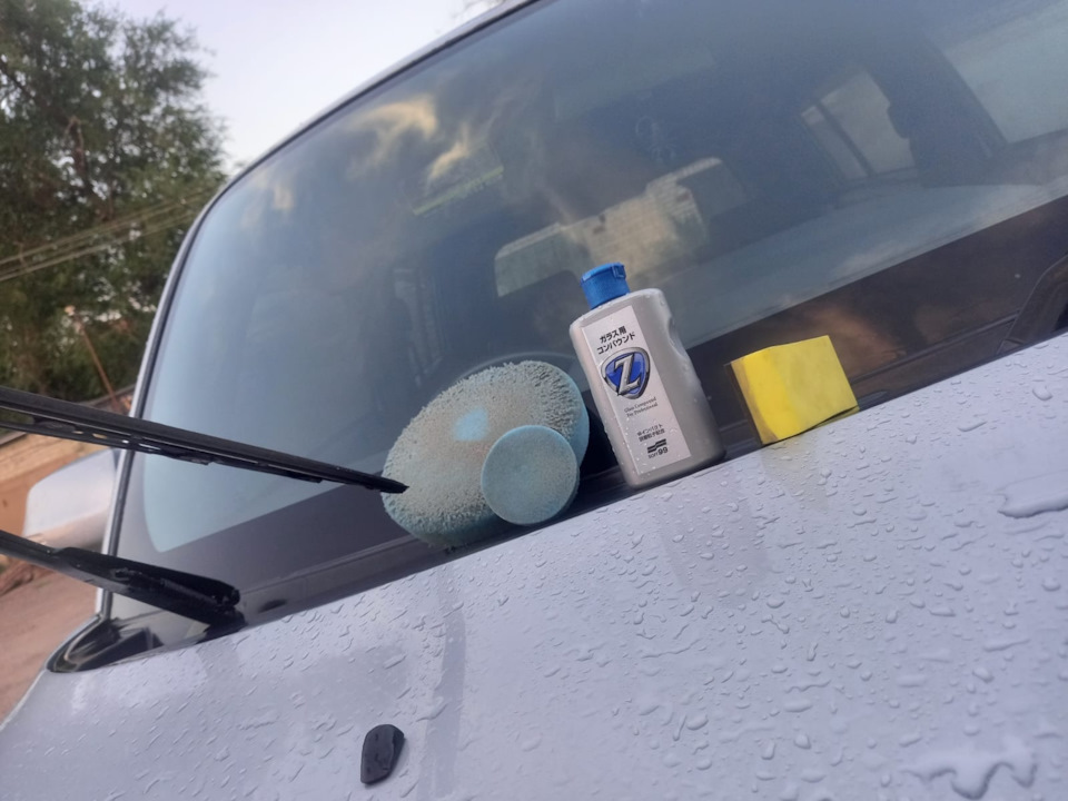 Soft99 Glass Compound Z, чистка обзора. — Toyota bB (2G), 1,5 л, 2011 года | своими руками | DRIVE2