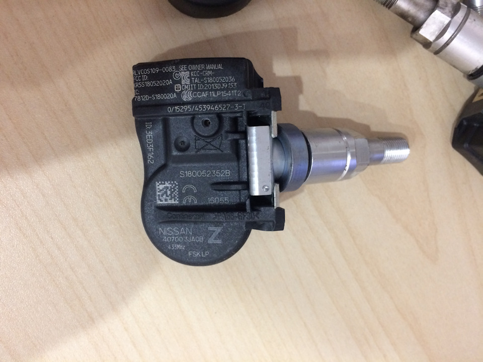 407003JA0B ДАТЧИК ДАВЛЕНИЯ В ШИНЕ NISSAN MURANO (08-15), PATHFINDER (12 ...