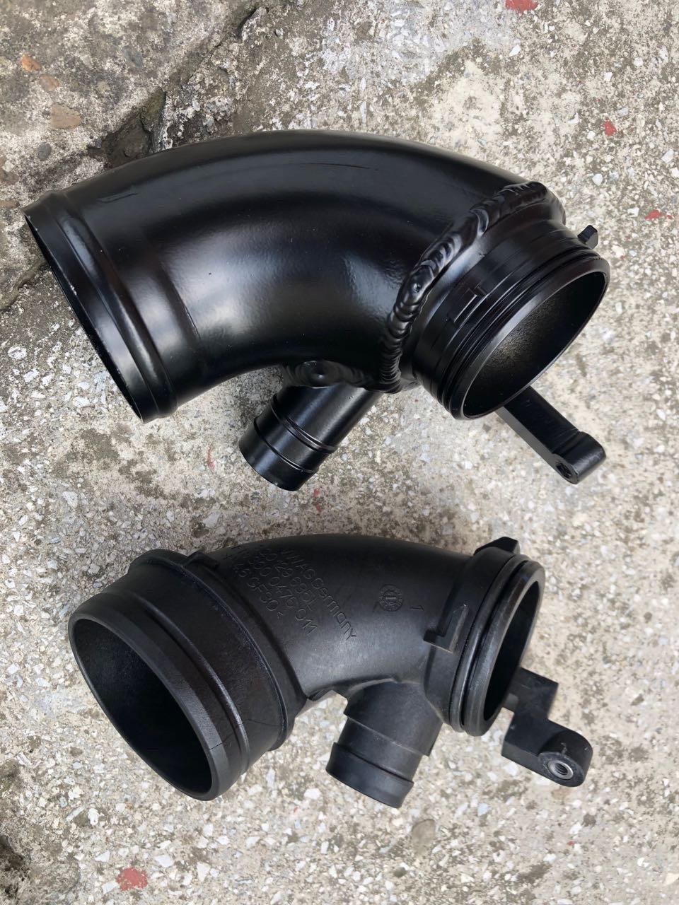 Установили turbo inlet pipe — Volkswagen Golf GTI Mk7, 2 л, 2015 года ...
