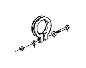 274034 Repair Kit. Exhaust System. Spare part version. 1 PCs 273989 4 ...