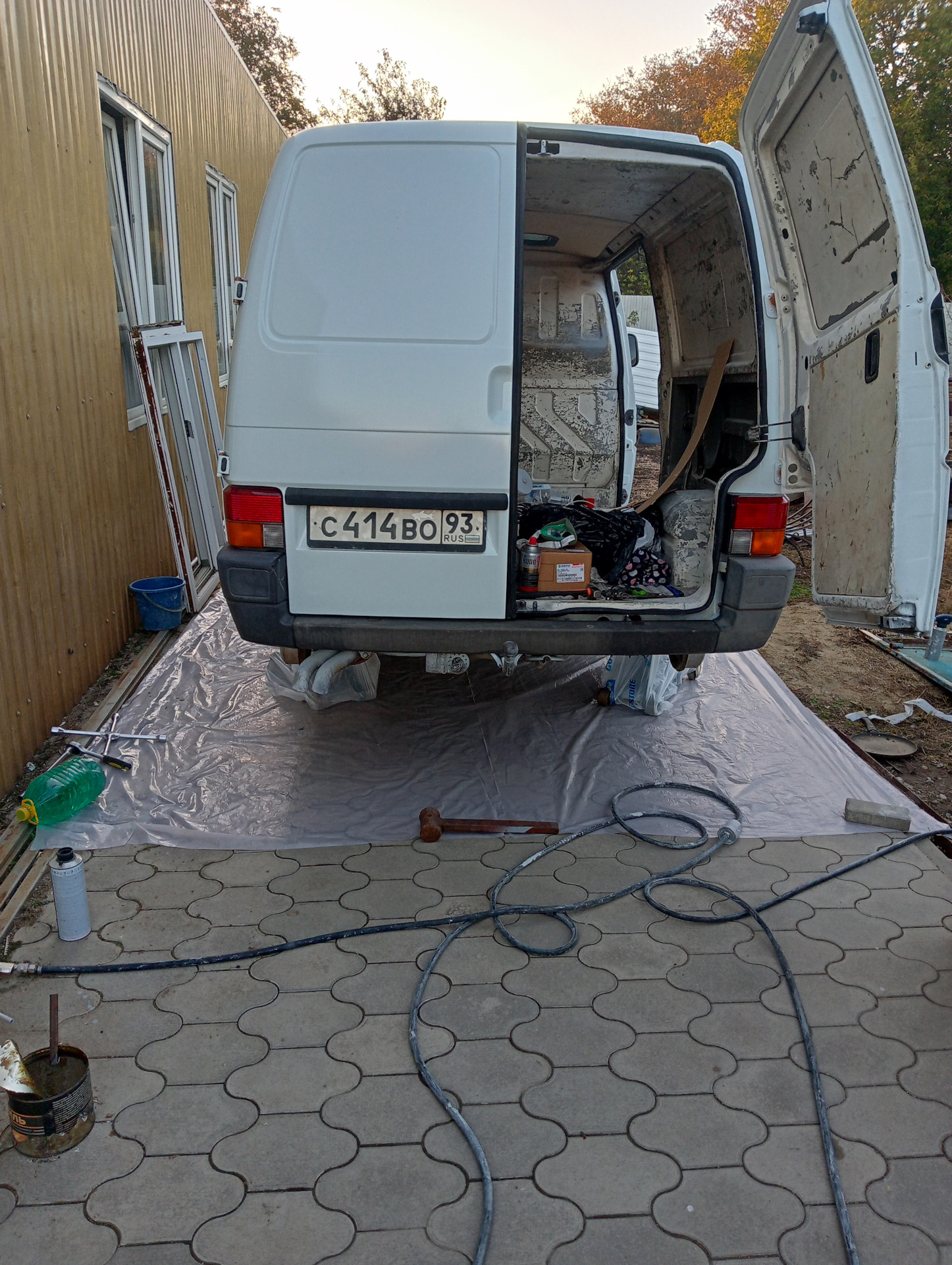 Продолжаем сборку — Volkswagen Transporter T4, 2,4 л, 1995 года ...