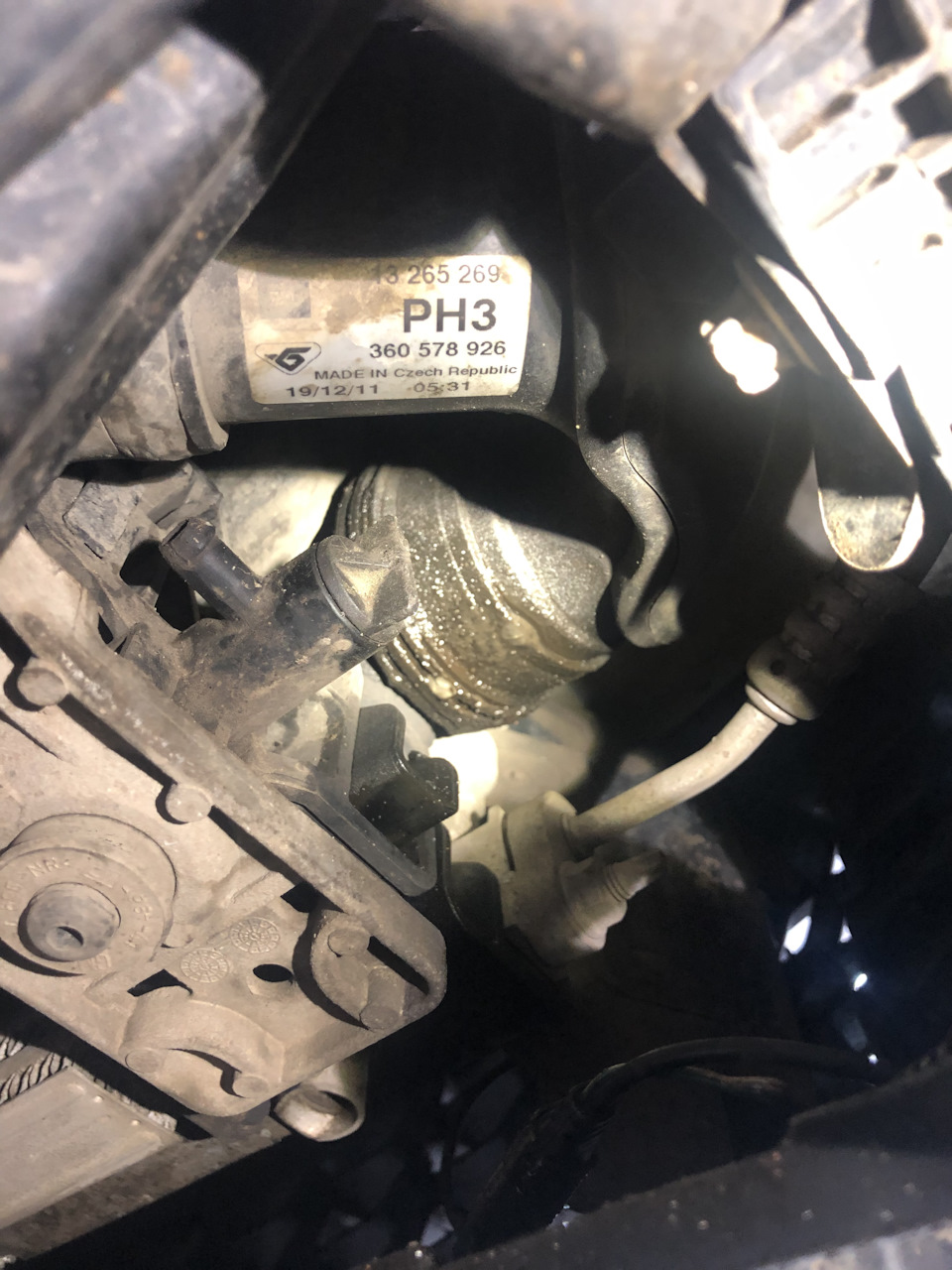 13265269 Входная трубка промежуточного охладителя GM | Запчасти на DRIVE2