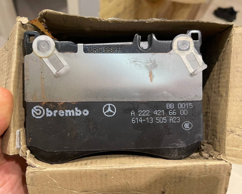 ТО B1 [105 500]: масло, фильтра, подшипник, тормоза — Mercedes-Benz S ...