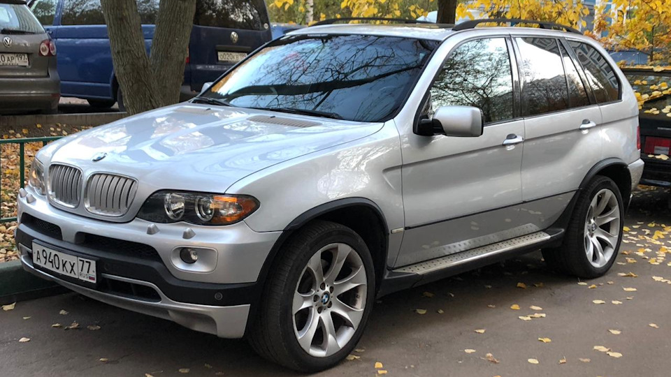 BMW X5 (E53) 4.8 бензиновый 2005 | 4.8is на DRIVE2