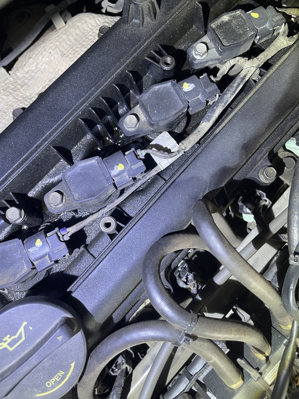 Замена прокладок клапанной крышки и дроссельной заслонки — KIA Ceed (2G ...