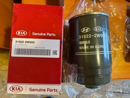 Покупка топливного фильтра — Hyundai Santa Fe (2G), 2,2 л, 2010 года ...