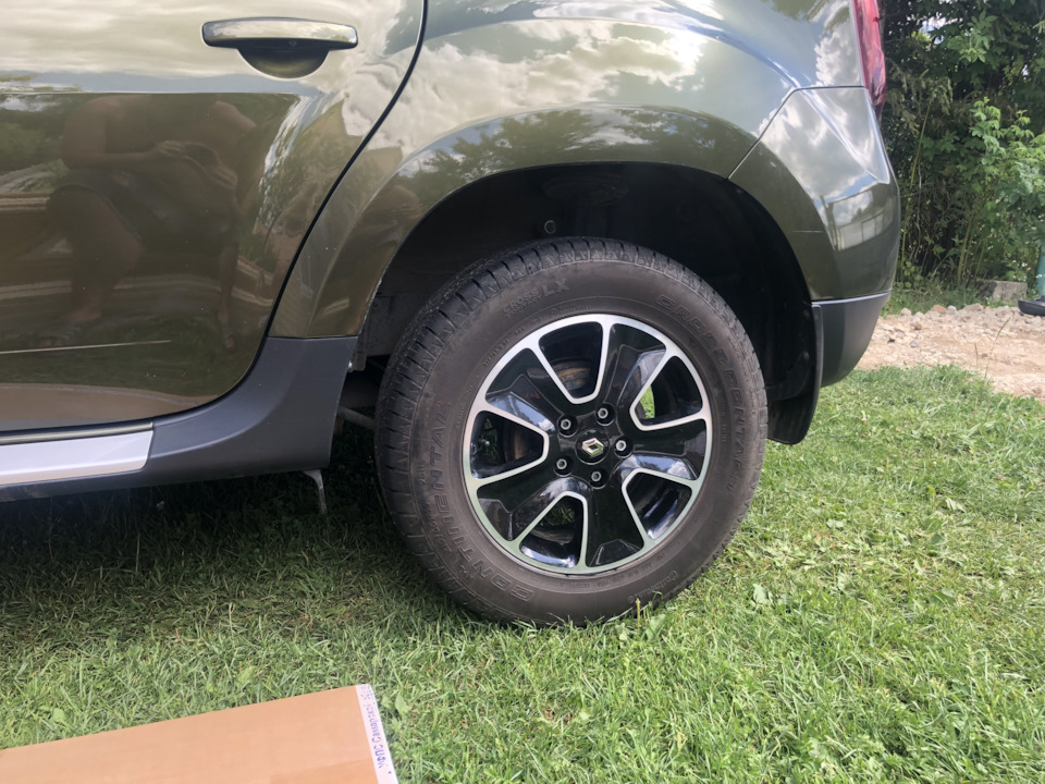 Молдинги на арки Рено Дастер) — Renault Duster (1G), 2 л, 2020 года ...