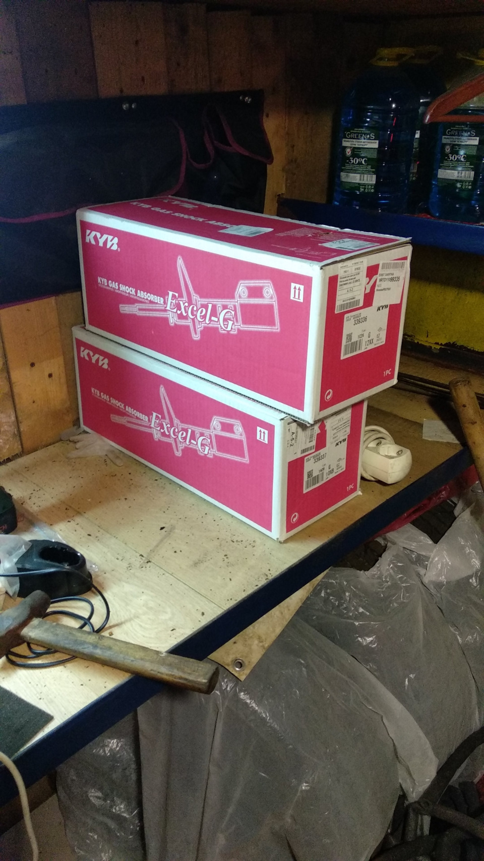 Замена передних стоек на KYB — Mazda CX-5 (1G), 2,5 л, 2013 года ...