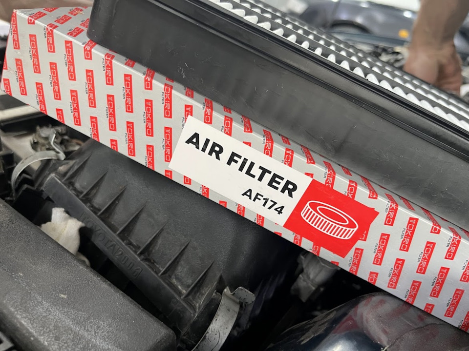 Поменял воздушный и салонный фильтр перед летом — Toyota Camry (XV20 ...