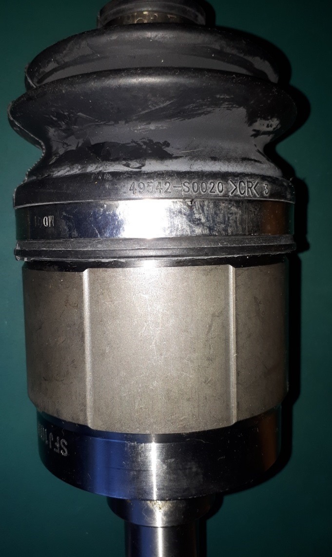 Шрус левый наружний — Hyundai Santa Fe (2G), 2,7 л, 2007 года ...