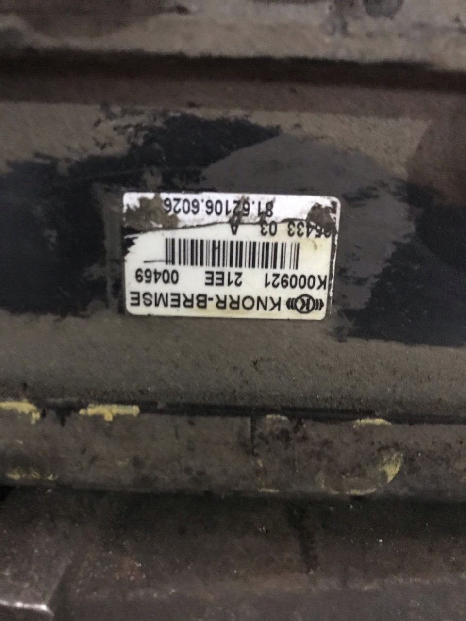 K000921 Моду KNORR BREMSE | Запчасти на DRIVE2