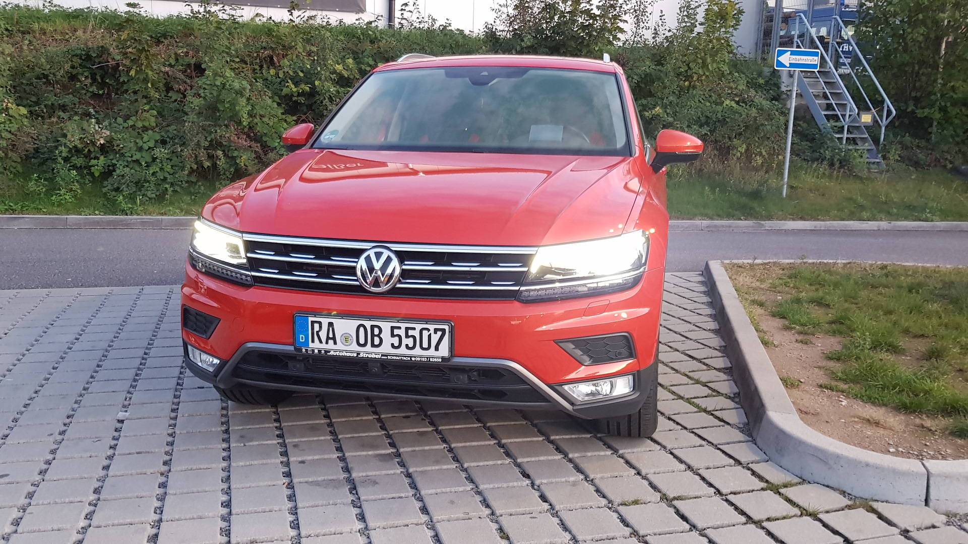 Volkswagen Tiguan (2G) 2.0 бензиновый 2016 | Тигуан2 2016 2.0 tsi 179 ...