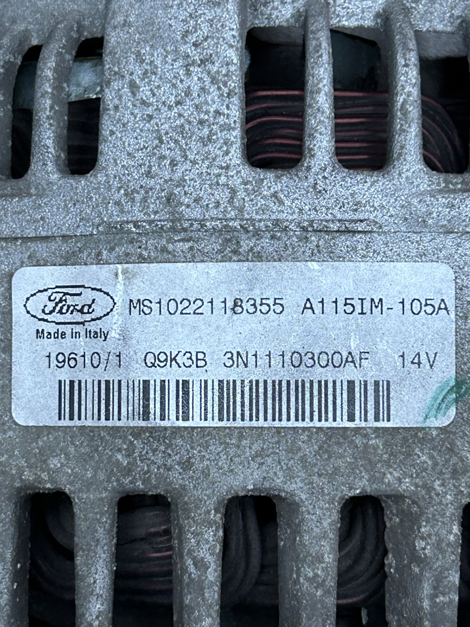 Ремонт генератора — Ford Focus Hatchback II, 1,6 л, 2010 года ...