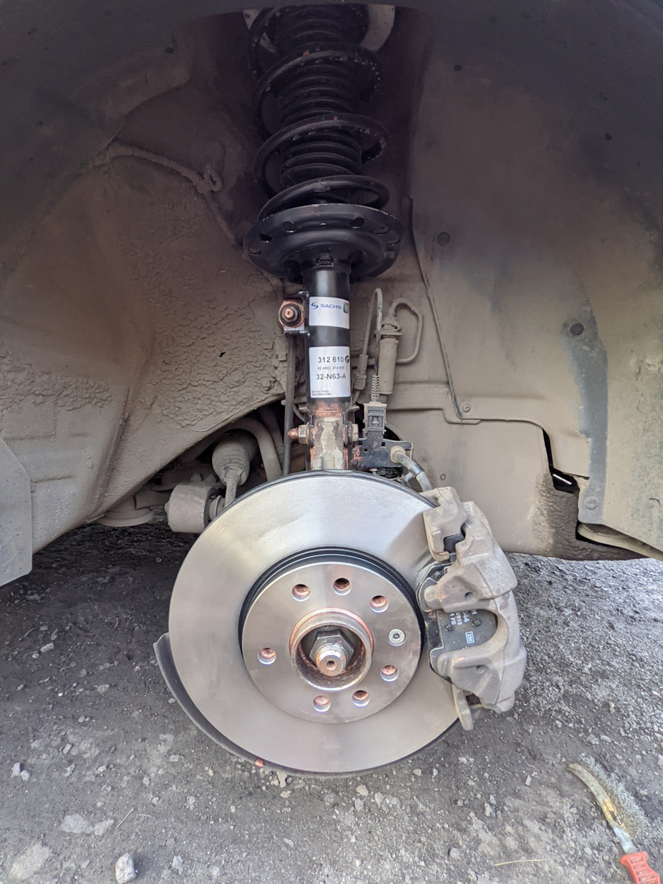 Замена стоек — Opel Vectra C, 2,2 л, 2008 года | расходники | DRIVE2