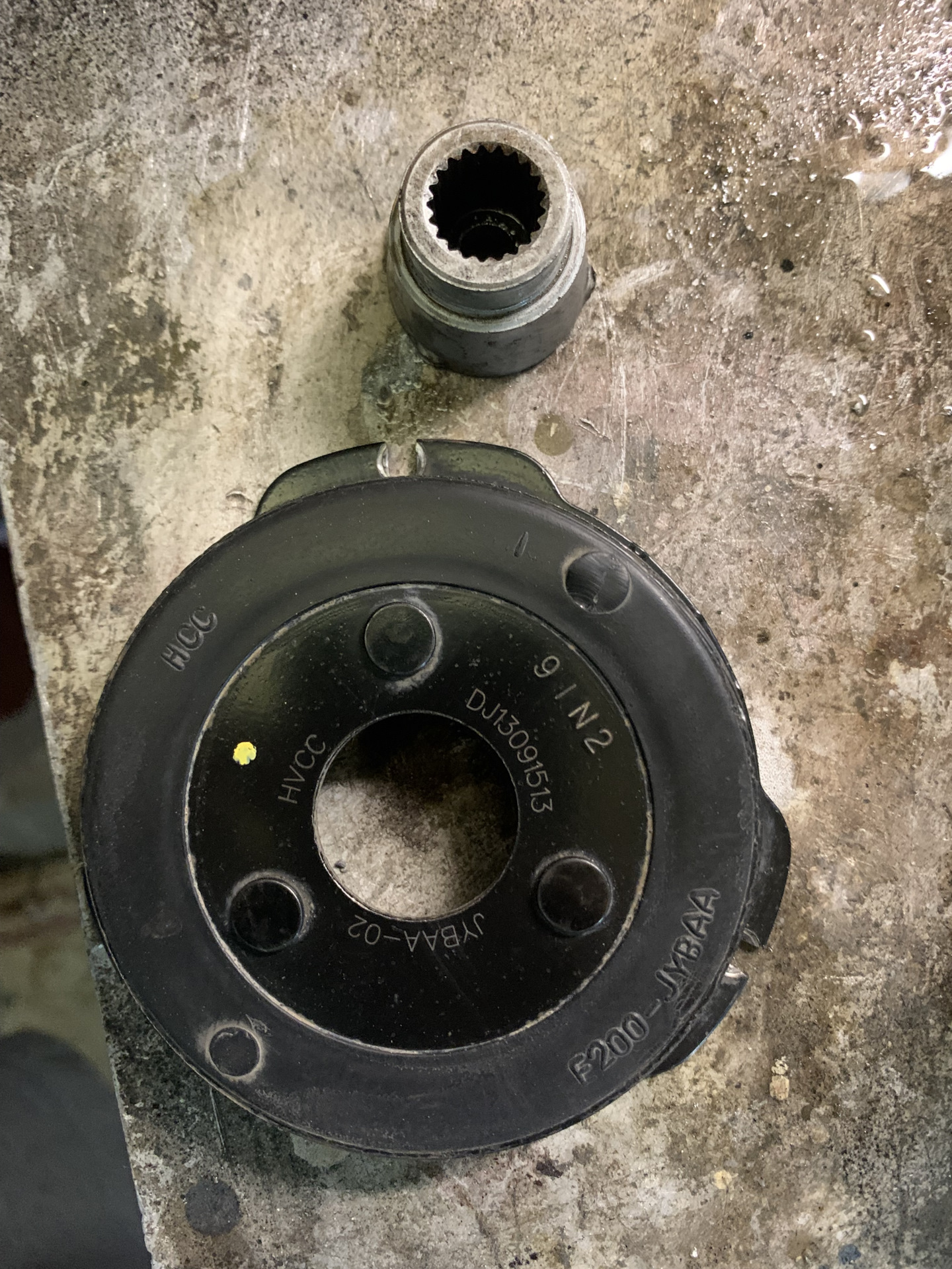 Обслуживание кондиционера или как я помыл под капотом зимой) — Hyundai ...