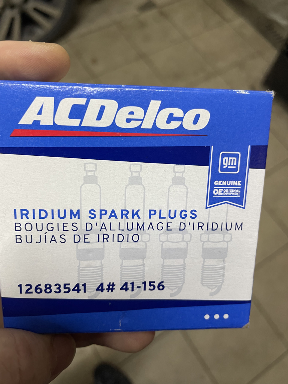 12683541 Свеча зажигания GM | Запчасти на DRIVE2