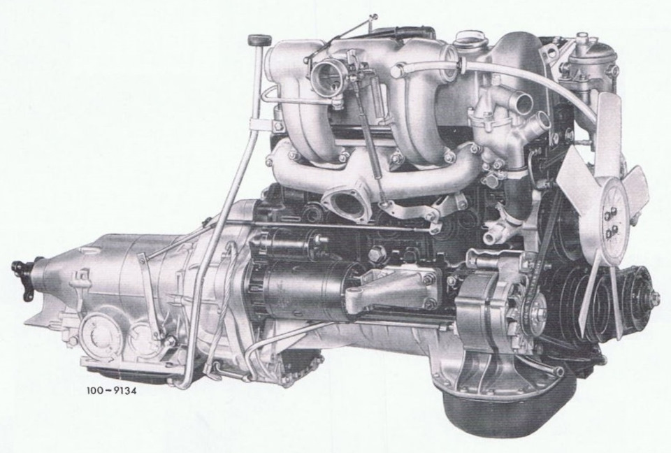 Двигатель OM616.916, изменения в двигателях OM615.912/913 — Mercedes ...