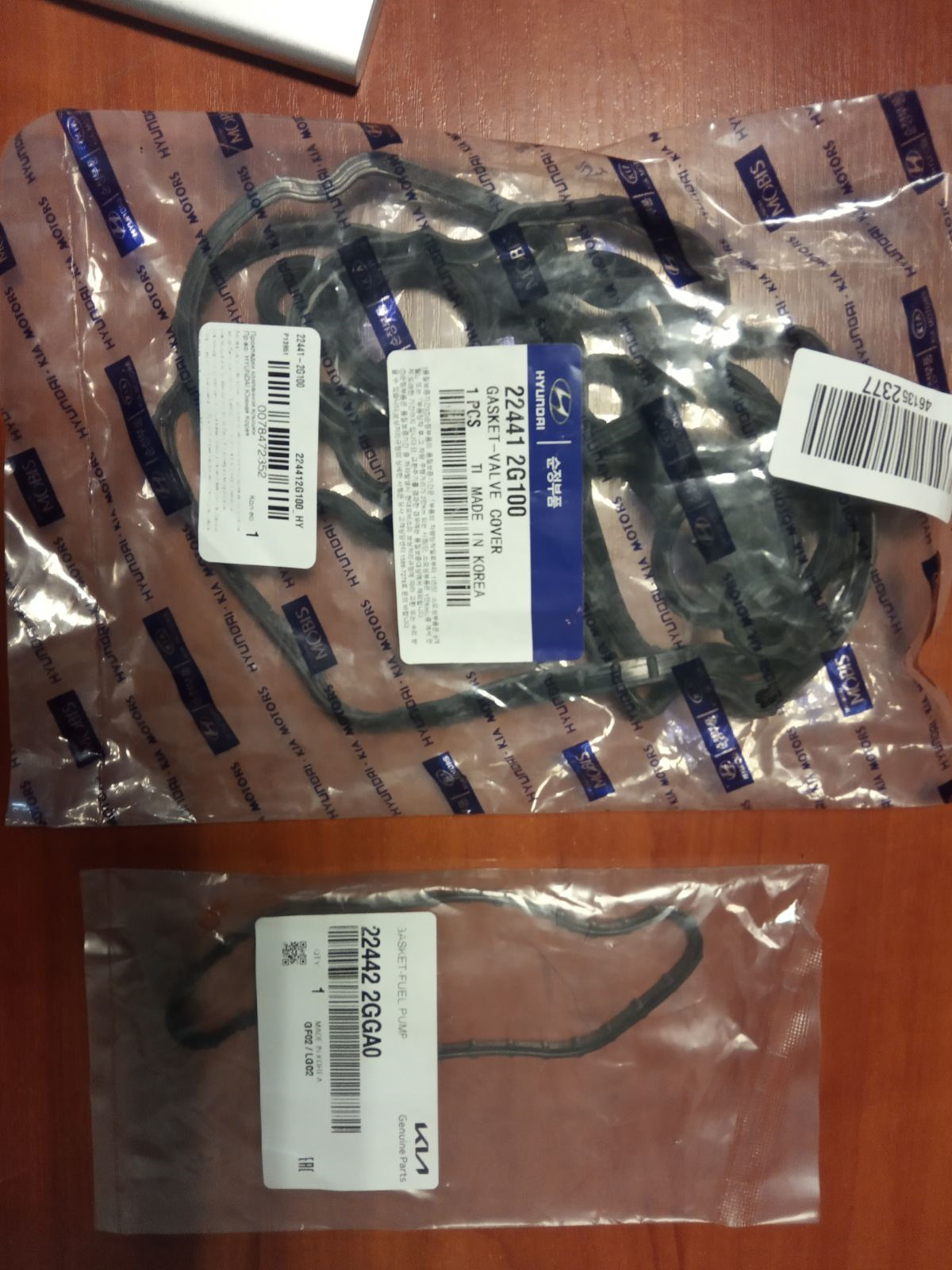 Замена масла в двигателе+замена прокладки клапанной крышки и ТНВД — KIA ...