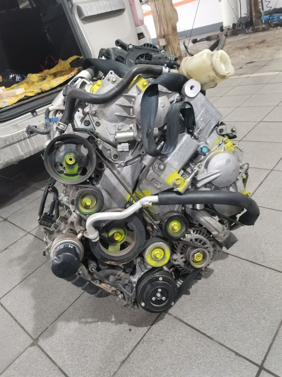 Мотор приехал. — Nissan Teana (J32), 2,5 л, 2012 года | просто так | DRIVE2