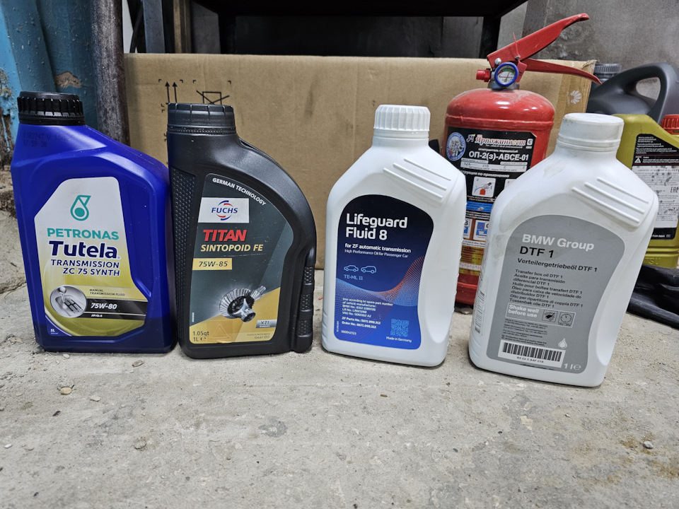 6. Замена технических жидкостей G01 (масла АКПП, раздаточной коробки ...