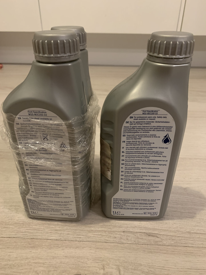 1547953 Масло трансмиссионное МКПП 1L 75W FE / МКПП (MMT6) Ford ...