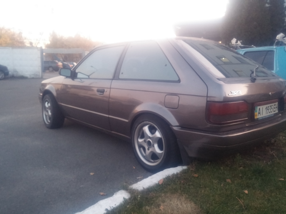 Обновление внешнего вида — Mazda 323 III, 1,6 л, 1986 года | кузовной ремонт | DRIVE2