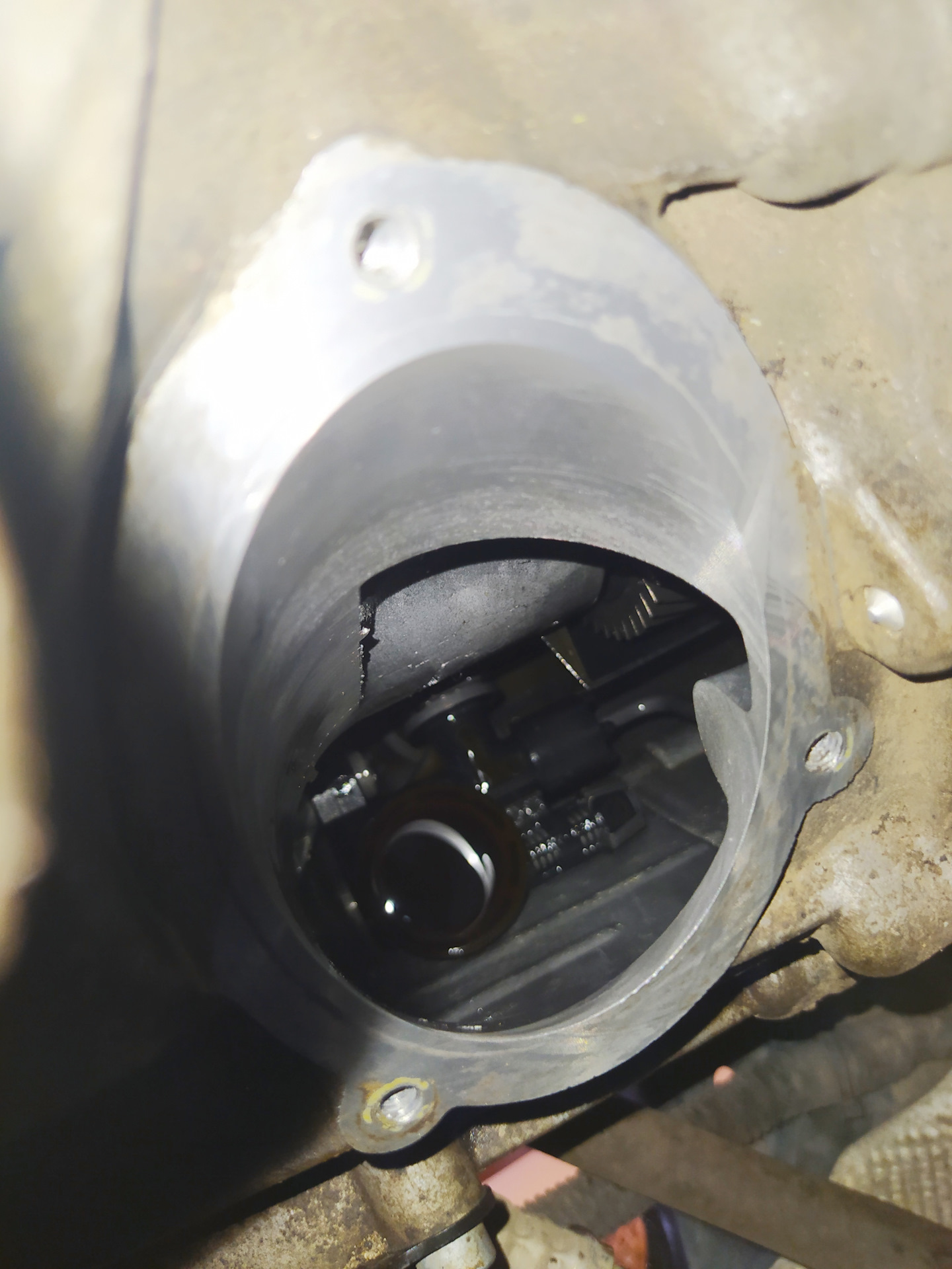 Замена масла в вариаторе — Audi A6 (C7), 2 л, 2011 года | плановое ТО ...