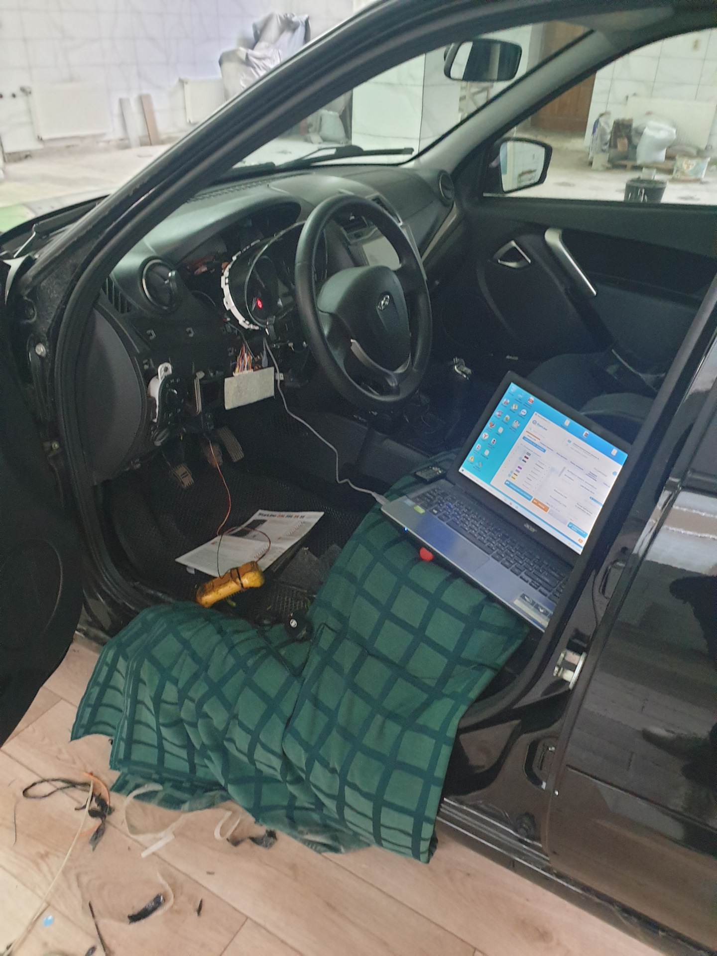 Сигнализация StarLine S9 GPS — Lada Гранта (2G) FL, 1,6 л, 2021 года ...