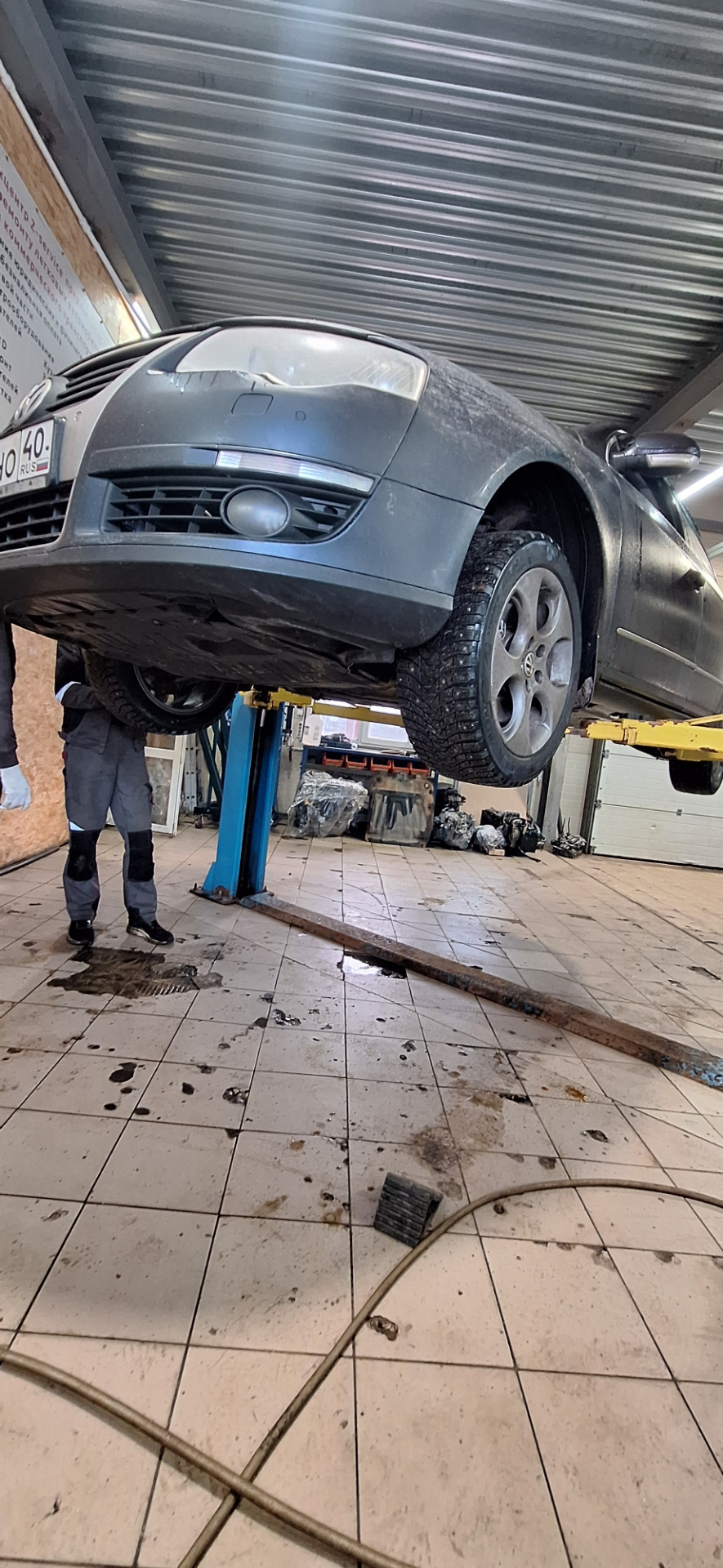 снова внутренние ШРУСы — Volkswagen Passat B6, 2 л, 2008 года | визит ...