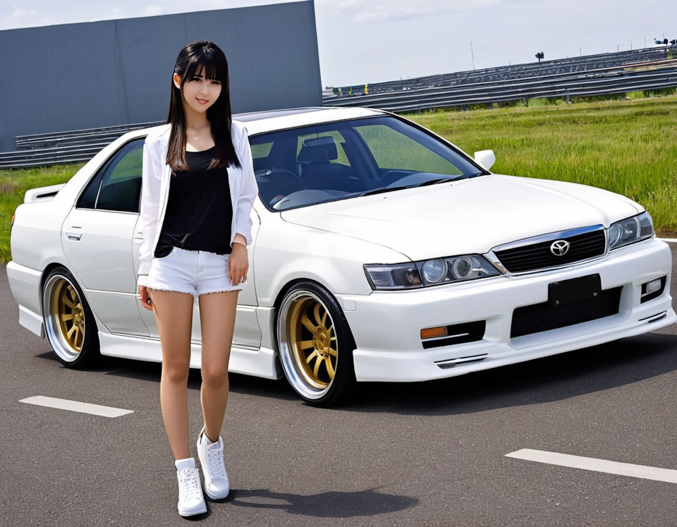 Как выглядит Toyota Chaser GX90 по мнению ИИ — Toyota Chaser (90), 2 л, 1994 года | просто так ...