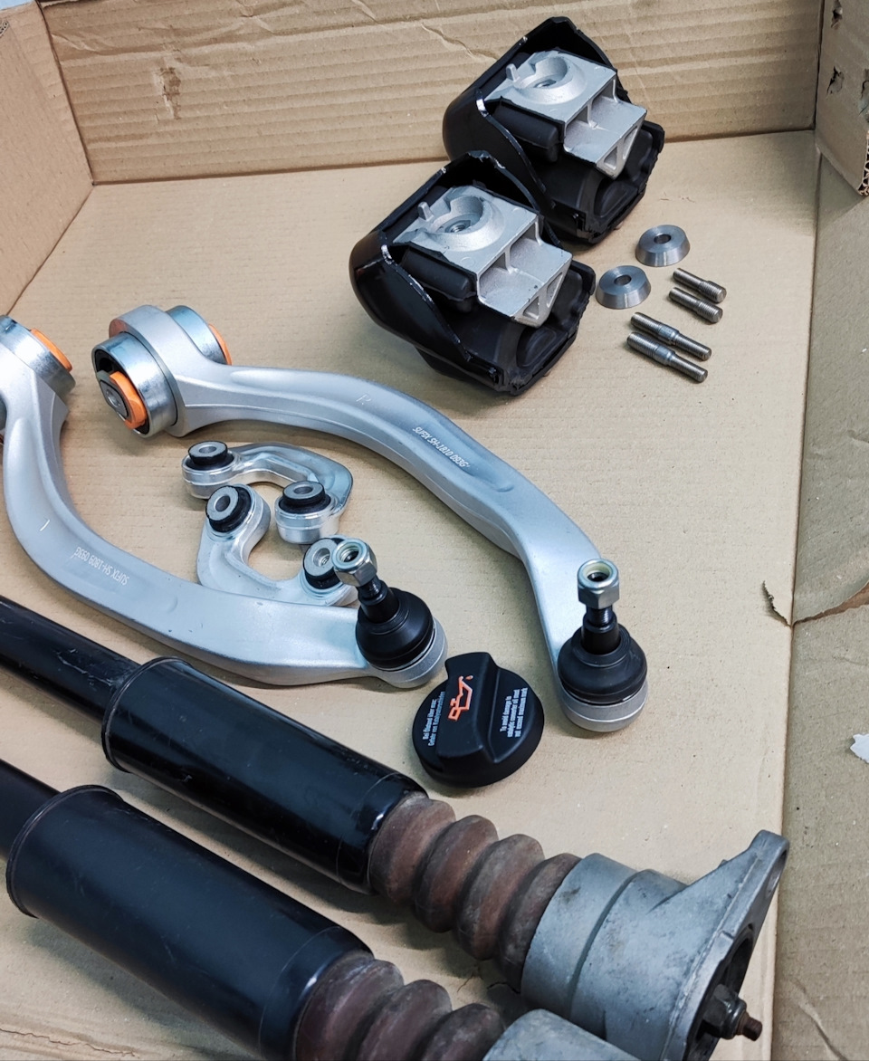 Опоры двигателя от GAZель Next.Амортизаторы.Рычаги — Audi A4 (B6), 1,8 ...