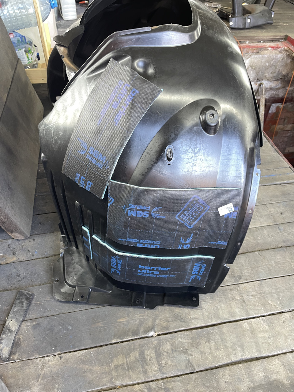 Оригинальный обвес м5 е60 правильная установка! — BMW 5 series (E60), 3 ...