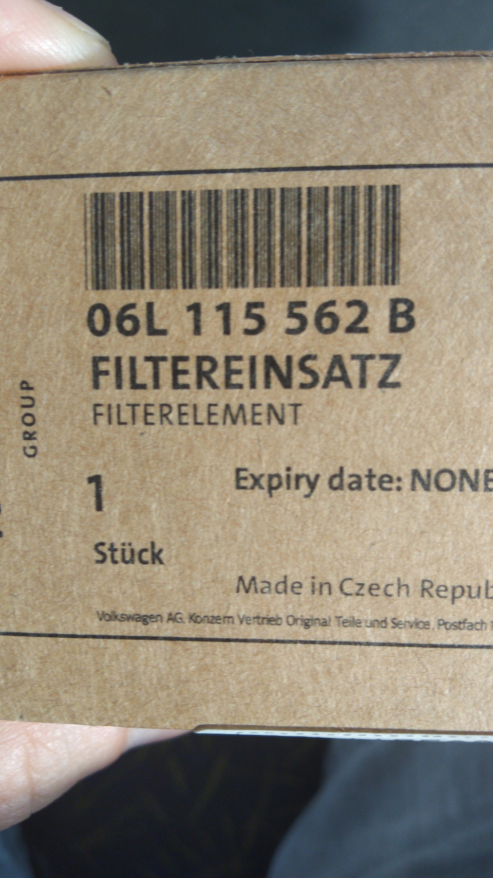 06L115562B и 06L115466C — Skoda Octavia Scout A7 Mk3, 1,8 л, 2014 года ...