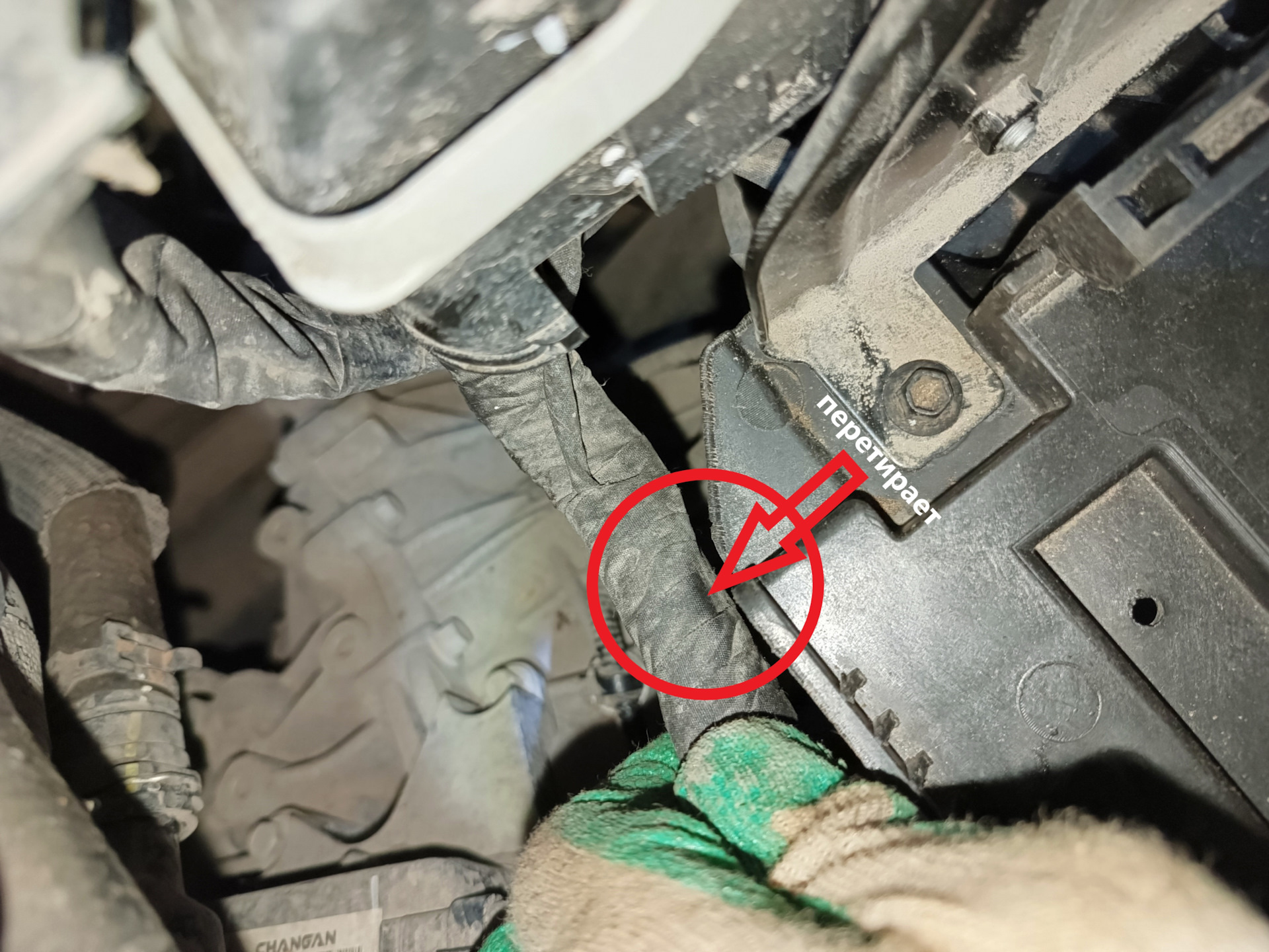 Замена трансмиссионной жидкости в коробке — Changan CS55 Plus (2G), 1,5 ...