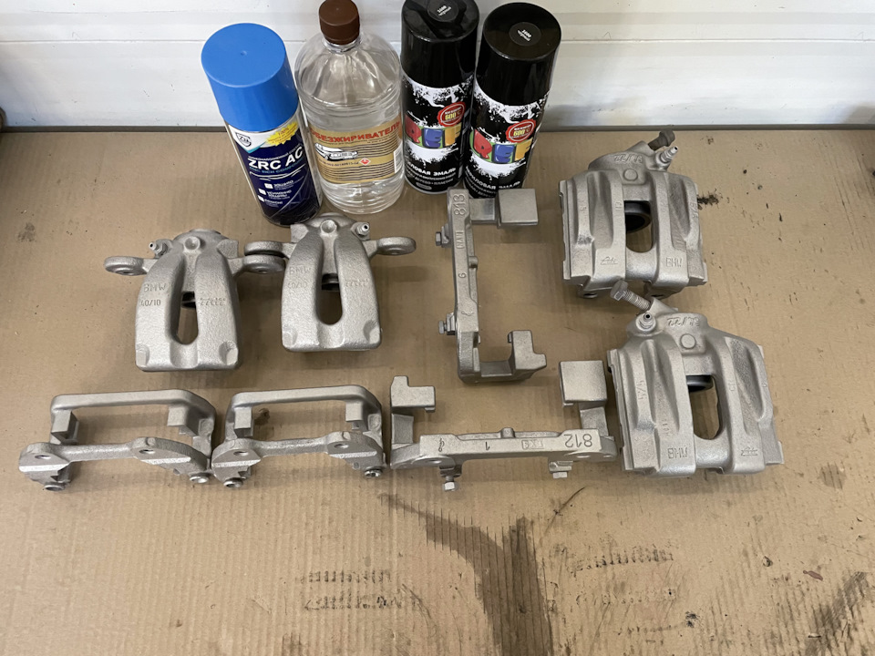 Обслуживание тормозной системы — BMW 3 series (E90), 2 л, 2007 года ...