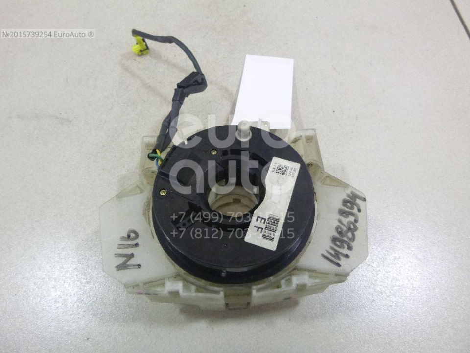 25567BN825 Механизм подрулевой для SRS (ленточный) Almera N16 25567 ...