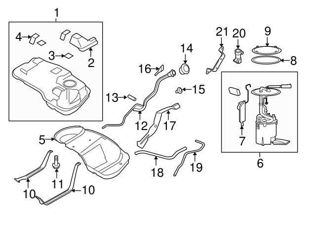 8U5Z9C268B КРЫШКА, ТОПЛИВНОЙ БАК Ford | Запчасти на DRIVE2