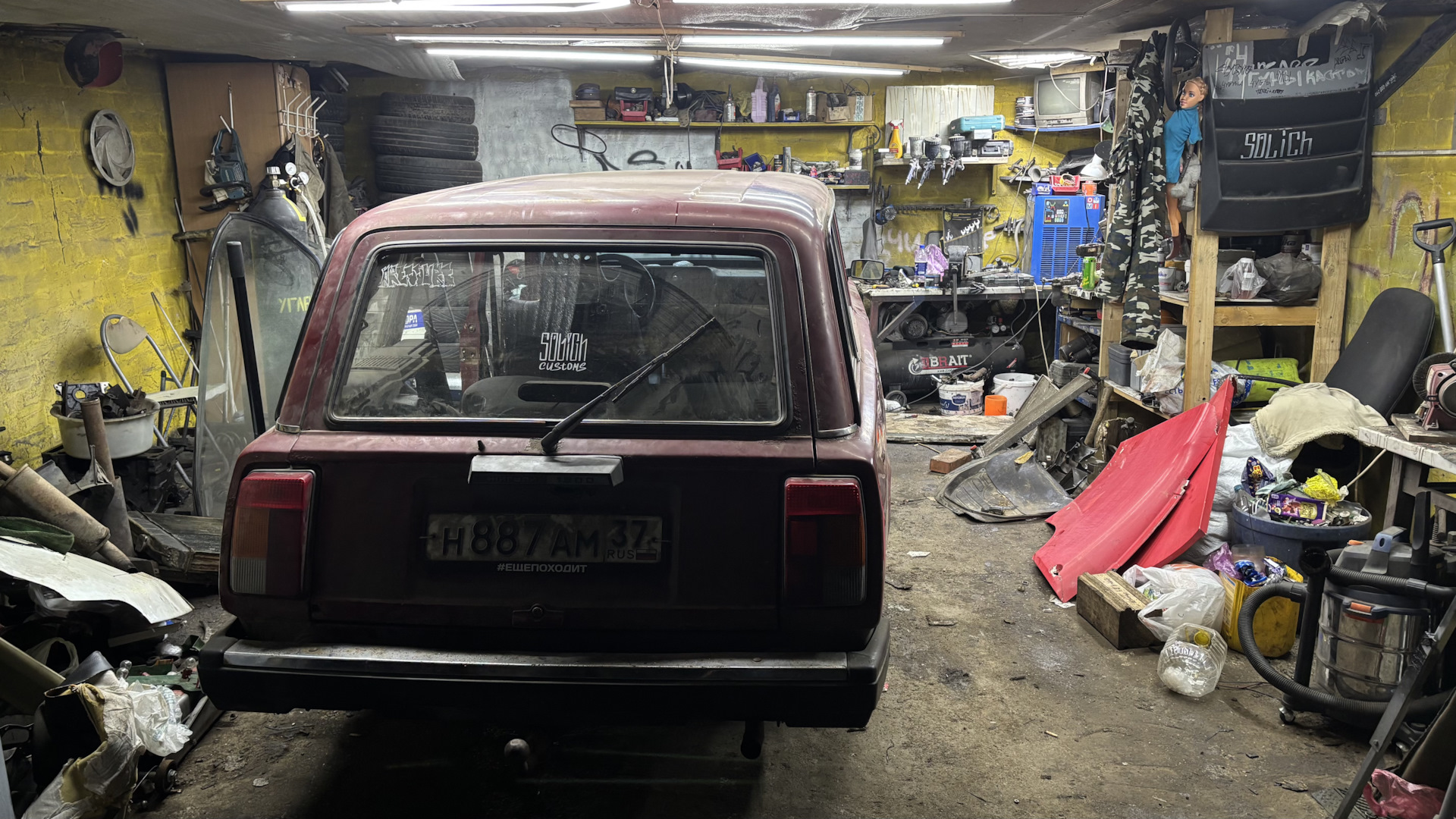 Очередной свап и одна сторона готова — Lada 21043, 1,5 л, 2005 года ...