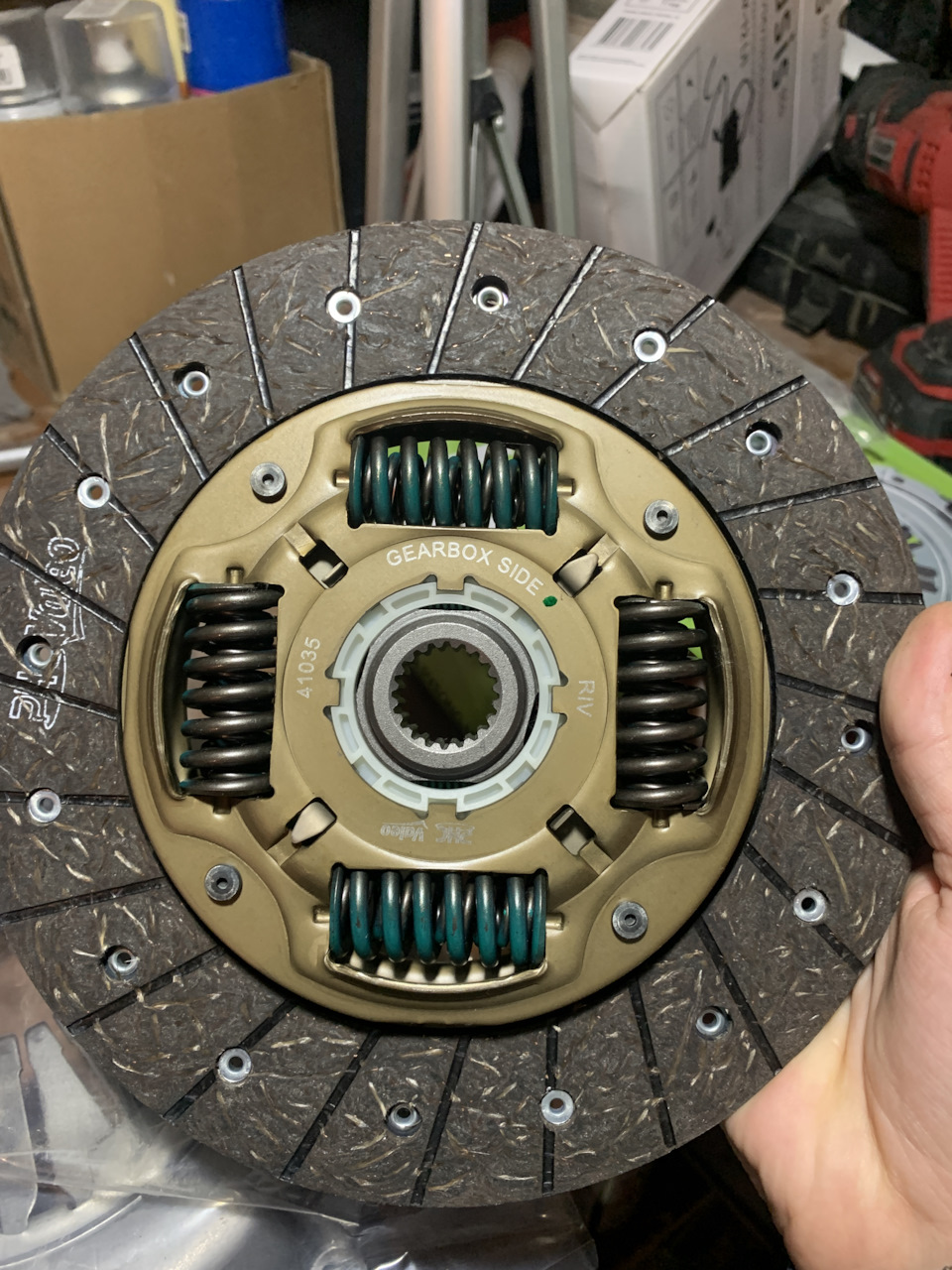 Замена сальника коленвала и сцепления — KIA Pro_Ceed (1G), 1,6 л, 2009 ...