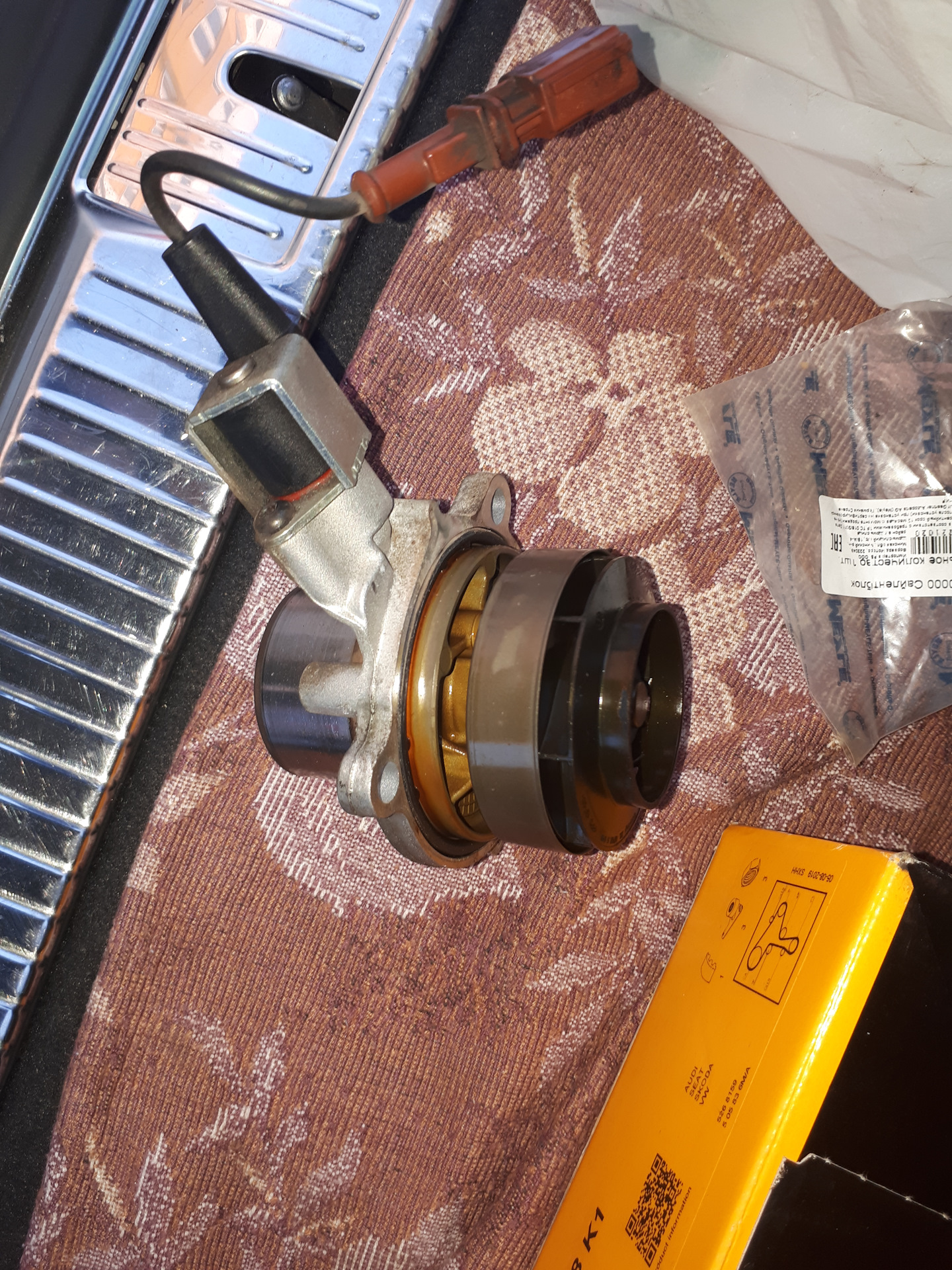 Замена ремня ГРМ + моторное масло — Volkswagen Passat Variant (B8), 2 л ...