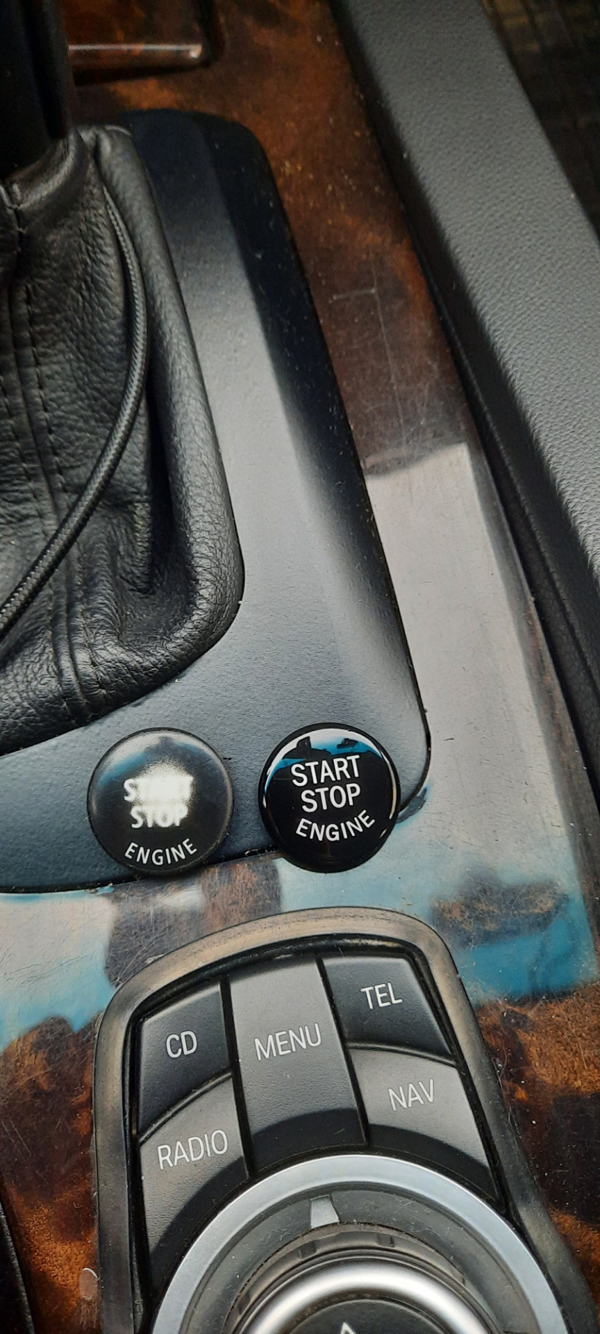 Кнопка start/stop — BMW 5 series (E60), 2,5 л, 2006 года | аксессуары ...